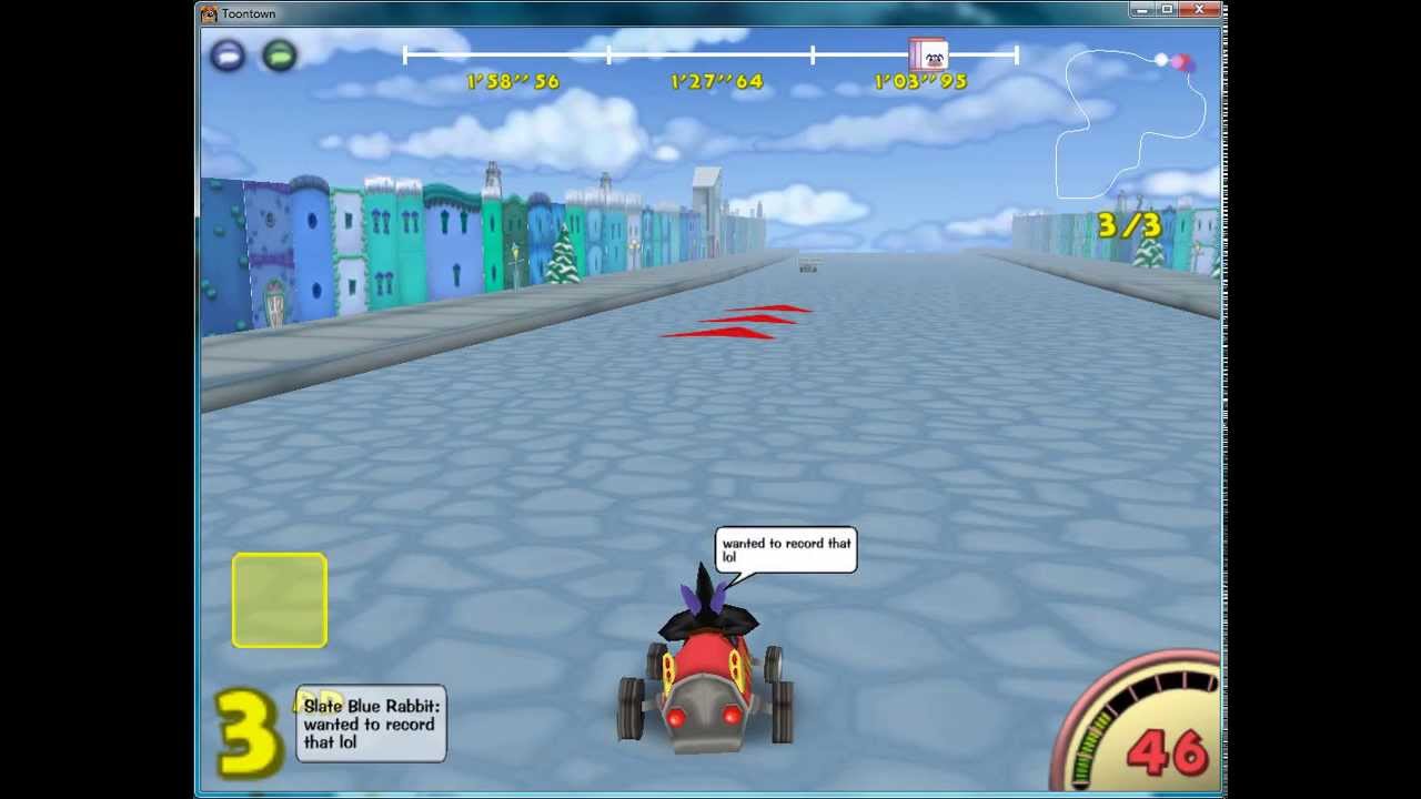 Toontown: Goofy's Speedway - Blizzard Boulevard (Urban Race) Toon ...