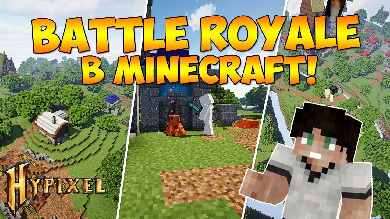 BATTLE ROYALE В MINECRAFT! 😱 - YouTube