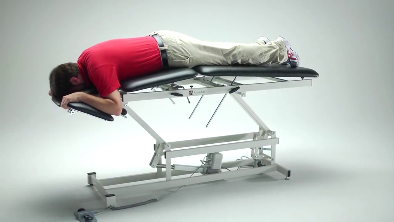 Armedica AM 500 High Low Mobilization Table - YouTube