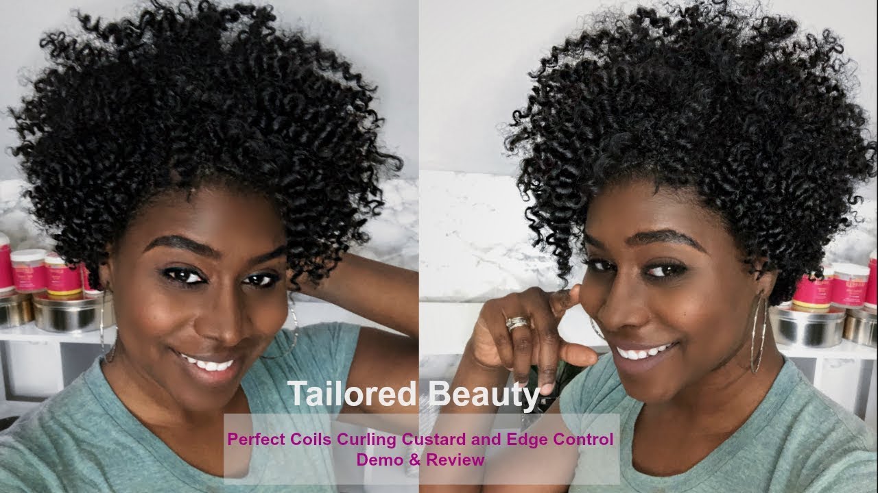 Tailored Beauty: Perfect Coil Curling Jelly and Edge Control Demo and ...