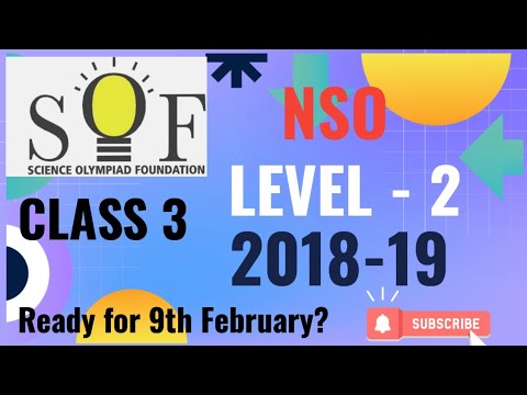 NSO CLASS 3 LEVEL 2/LEVEL 2 CLASS 3 PREVIOUS YEAR PAPER 2018-19 #class3 ...
