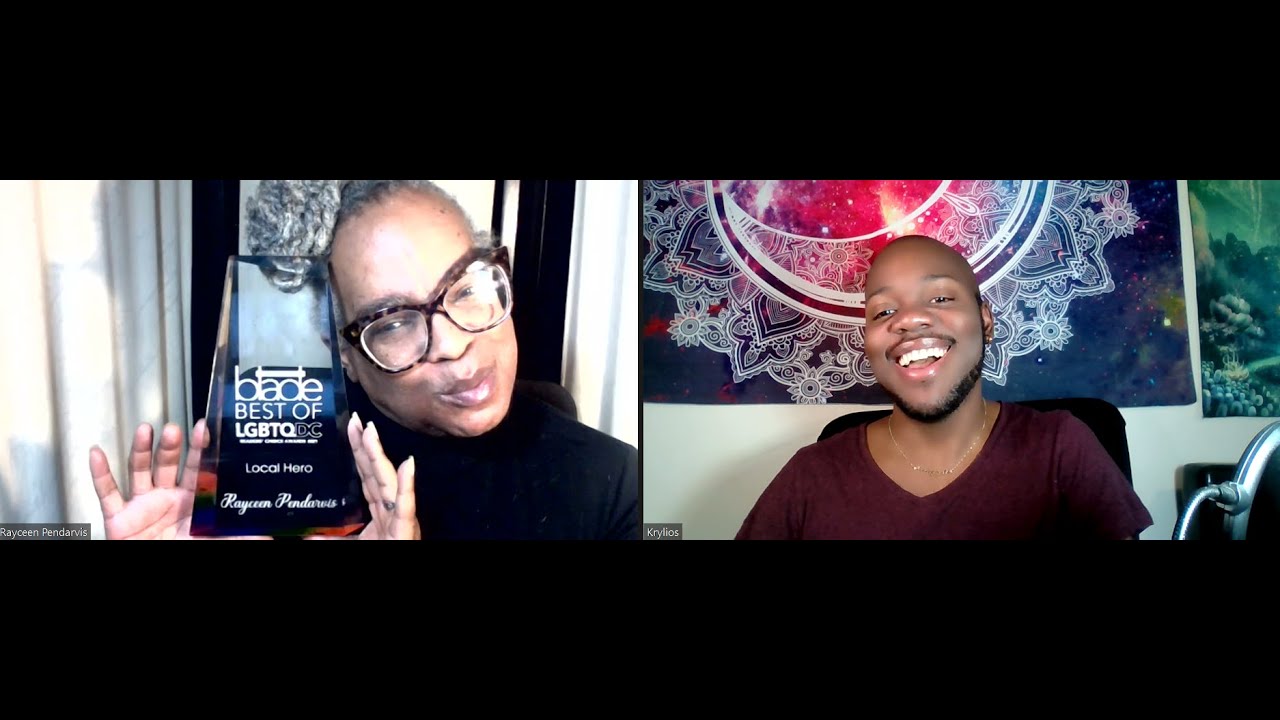 YouTube Live: Rayceen Pendarvis, Award Recipient - YouTube