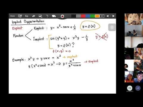 Implicit Differentiation - YouTube