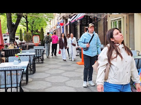 Odesa City Walk 🇺🇦 Deribasovskaya to Potemkin Stairs | Downtown Odessa Walking Tour 4K