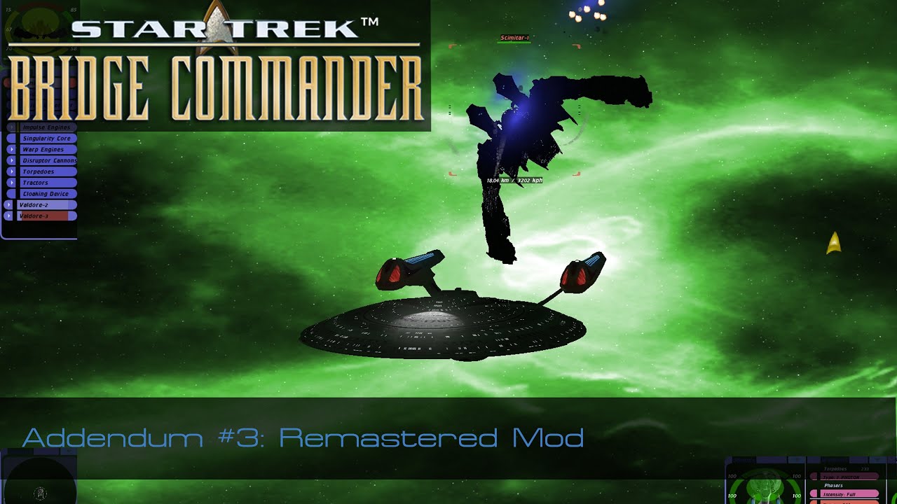 Let's Play Star Trek: Bridge Commander #18 - Addendum 3: Remastered Mod ...