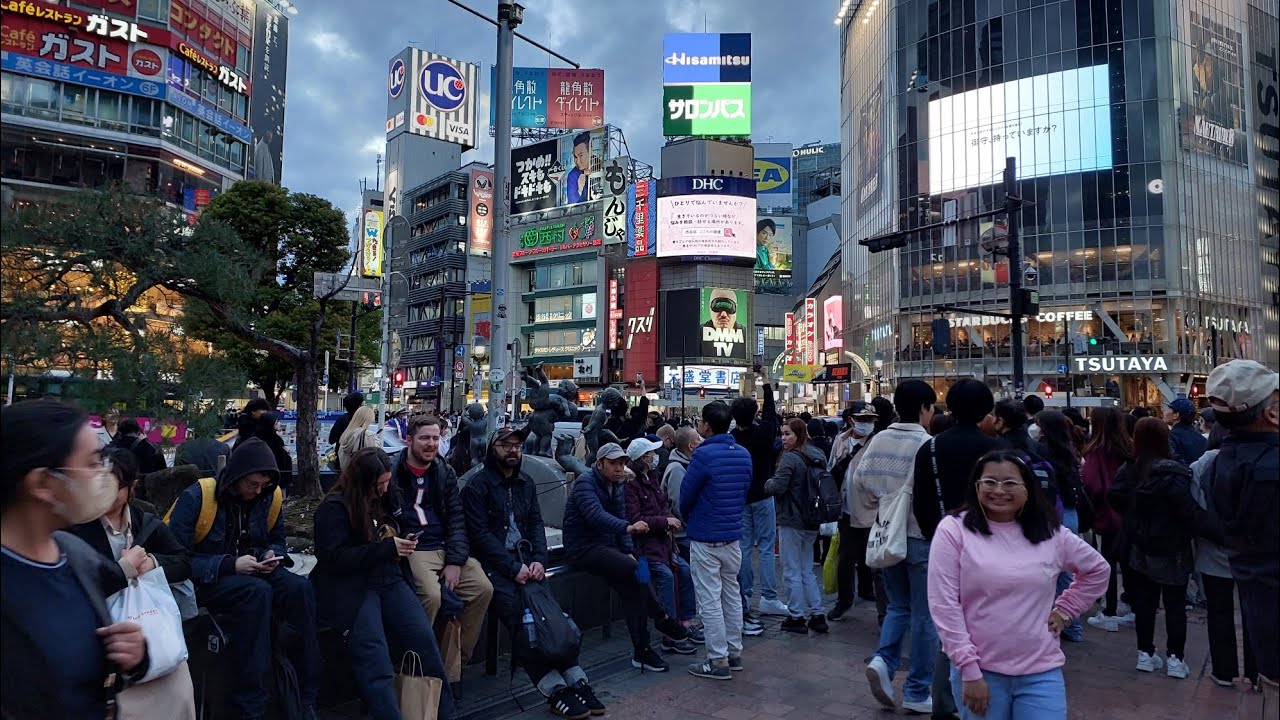 Tokyo, Japan Best Walk Tour: Shibuya Crossing Walk around! - YouTube