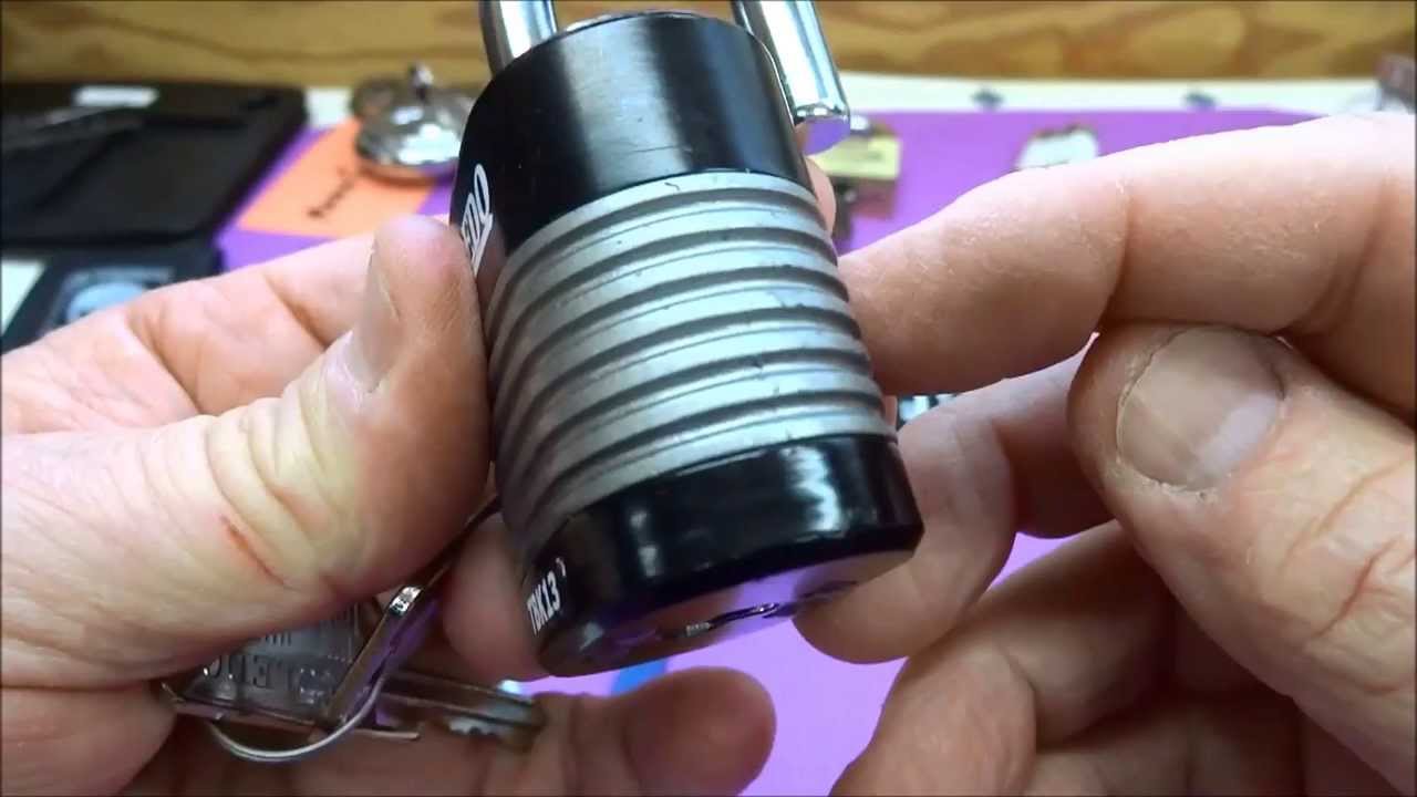 (457) Toledo Padlock Picked Open (Thanks Jose!!) - YouTube
