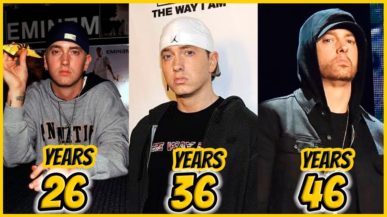 Eminem From 1998 To 2023 - Evolution - YouTube