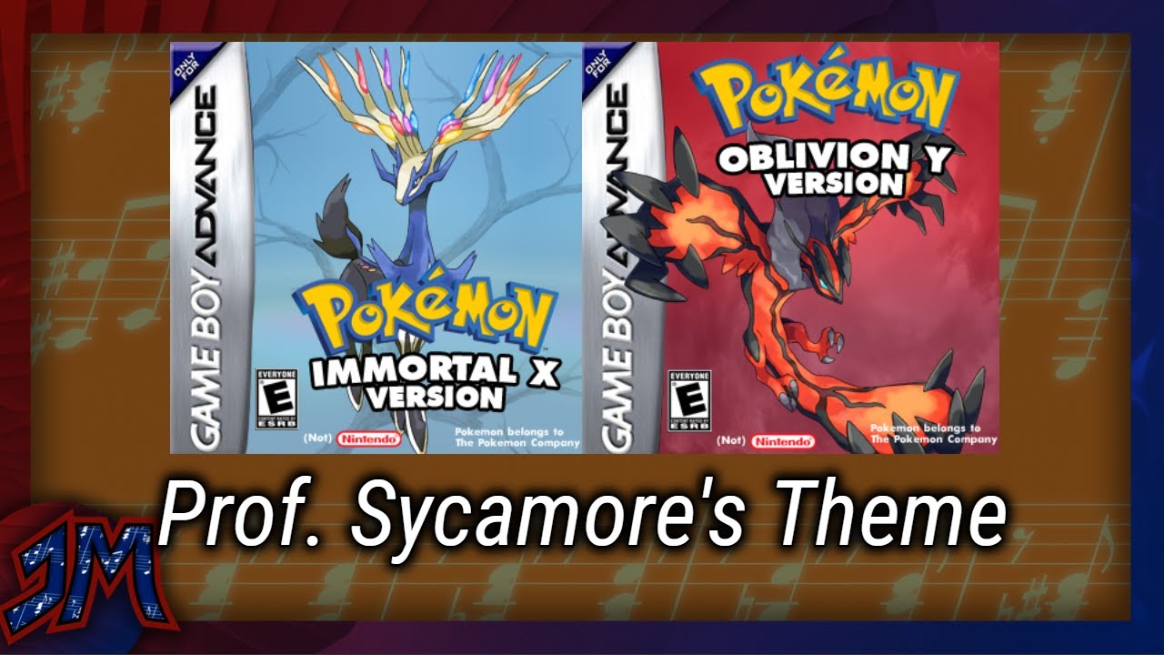 Pokémon Immortal X/Oblivion Y - Prof. Sycamore's theme (RSE Demake ...