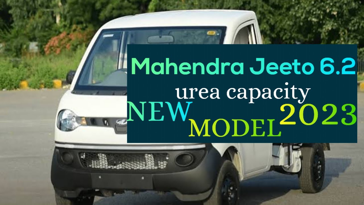 Mahendra Jeeto 6.2 urea capacity - YouTube