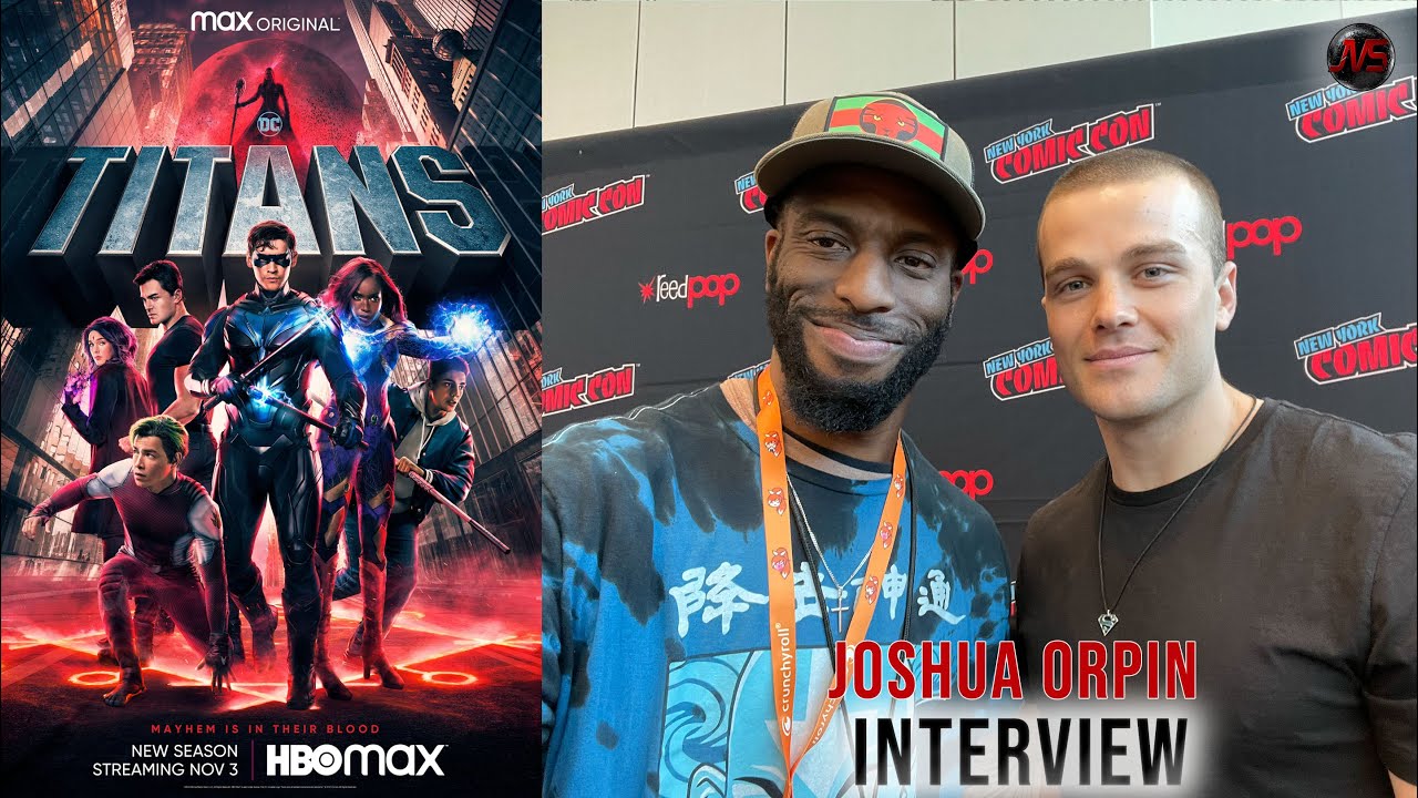 INTERVIEW with Titans (Season 4) | Actor: JOSHUA ORPIN - YouTube