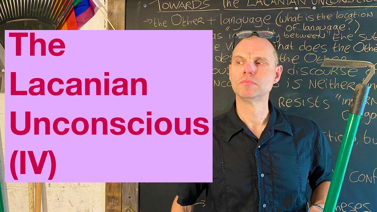 The Lacanian Unconscious (4 of 4): The signifying chain - YouTube