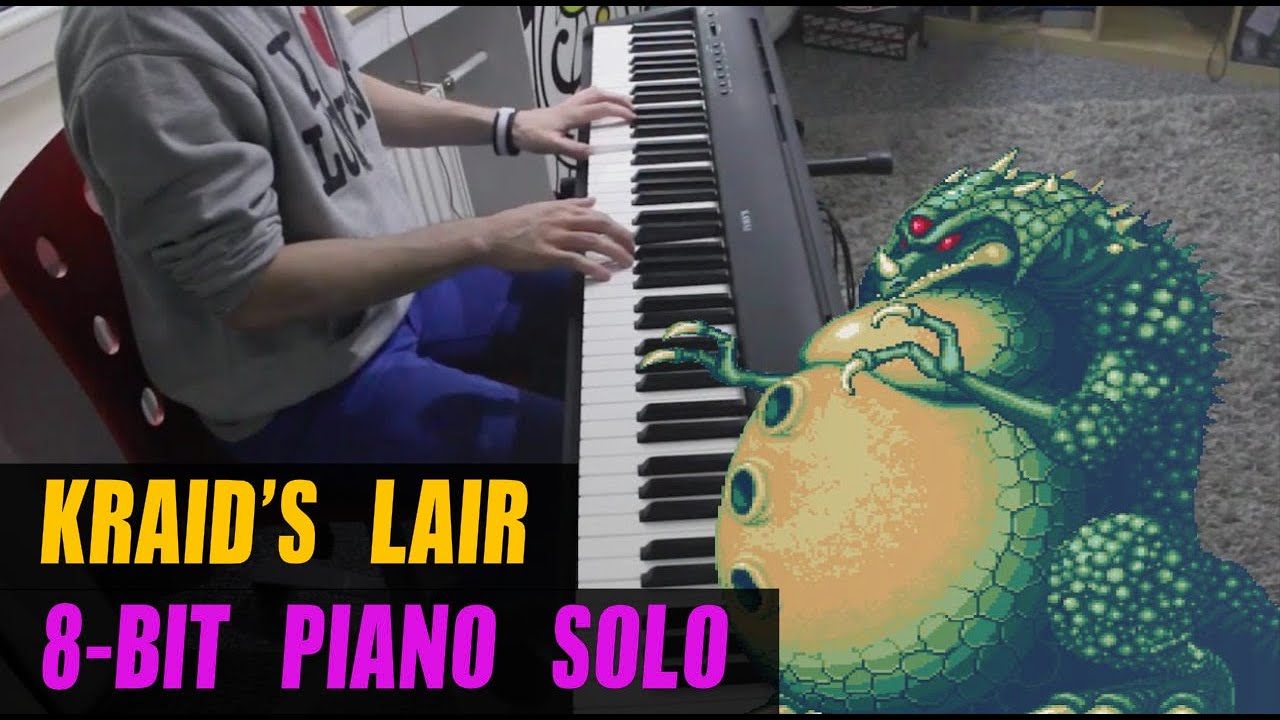 Kraid's Lair - 8 Bit version | Piano - YouTube