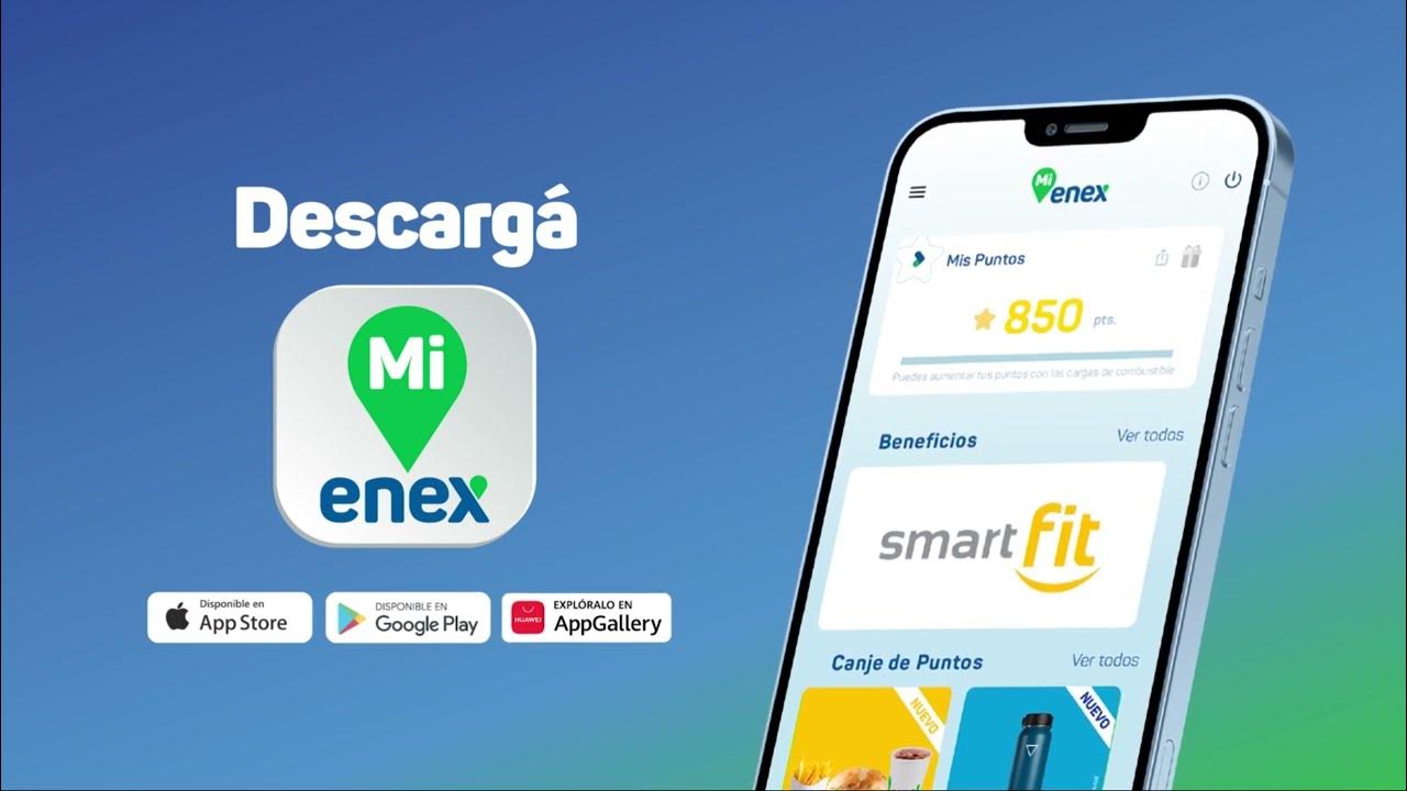 Mi Enex es la app que te ofrece más beneficios - YouTube