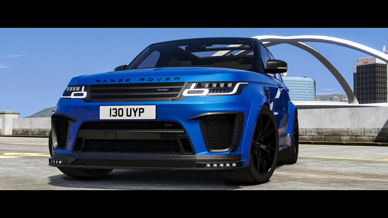 Mansory Range Rover Sport SVR 2022 IN GTA V | GTA 5 | Game-Studio - YouTube