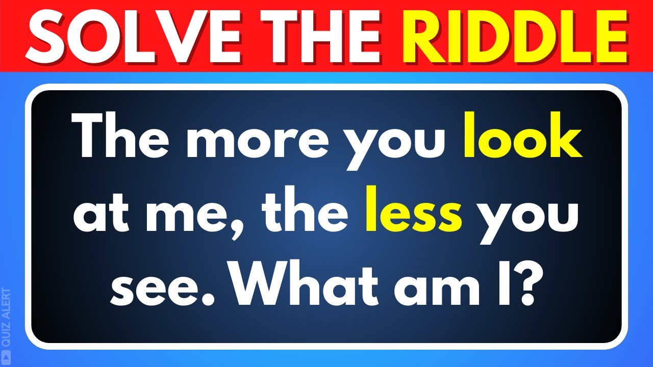 Can You SOLVE These GENIUS Level Riddles in 10 Minutes 🧠 - YouTube