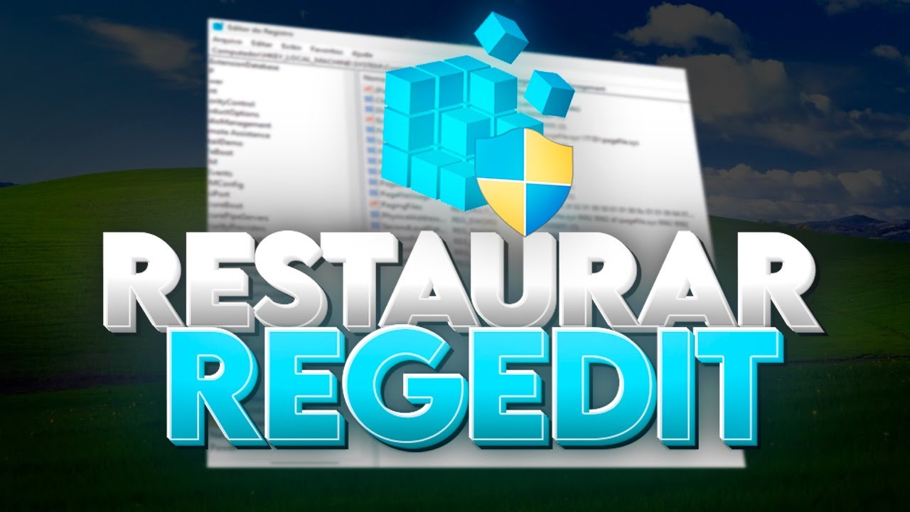 COMO RESTAURAR O REGEDIT PARA O PADRÃO ATUALIZADO 2024 - YouTube