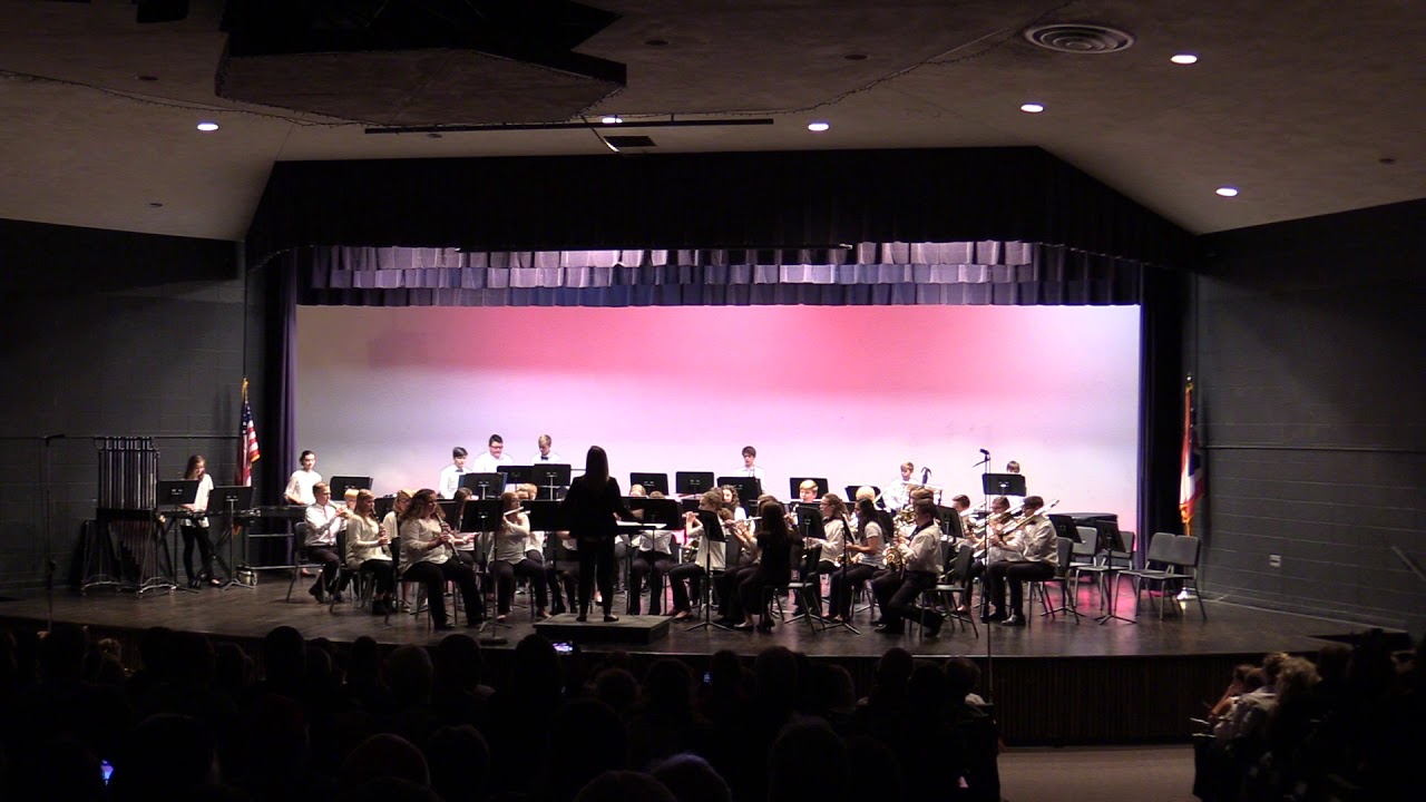 8th Grade Band Part 1 Winter Concert 2019 - YouTube