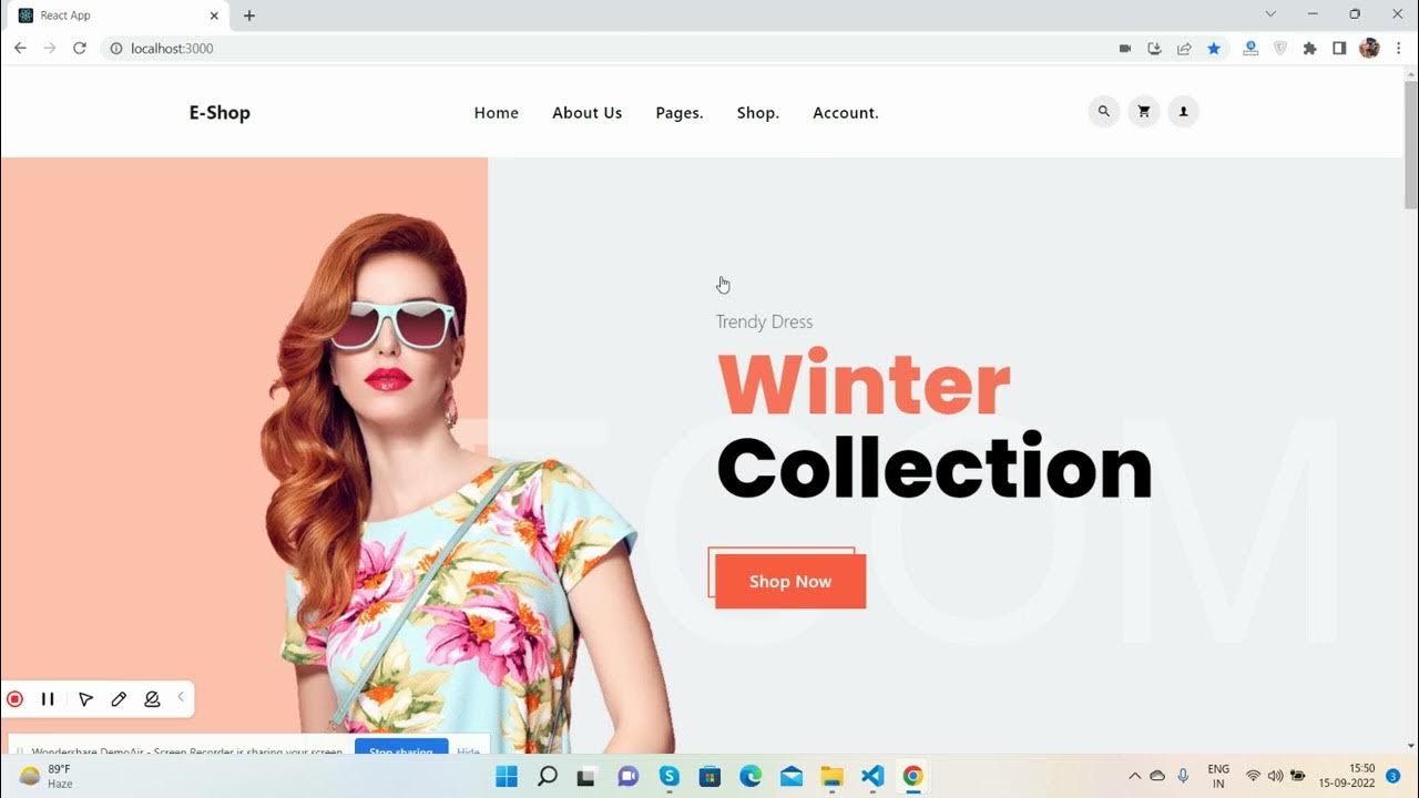 Build Complete Ecommerce Website Project with Reactjs - YouTube
