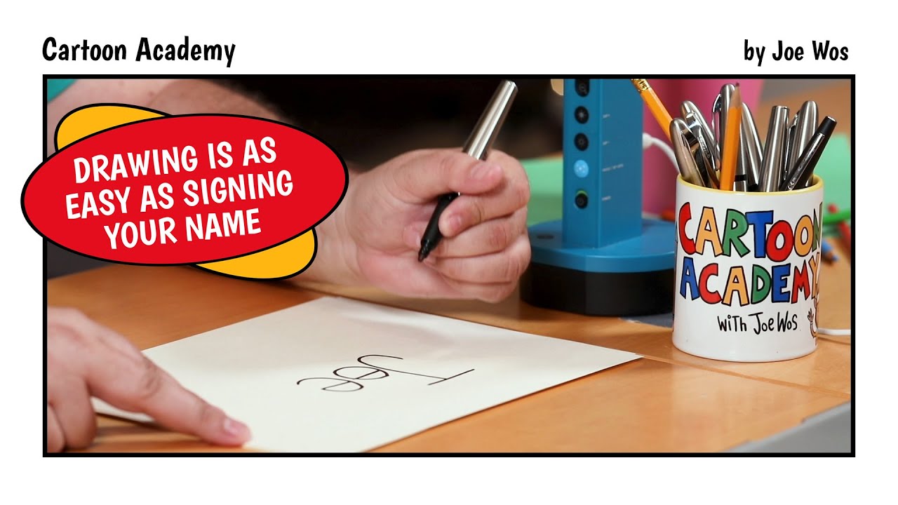 Cartoon Academy Quick Draws: Learning to Draw is as Easy as Signing ...