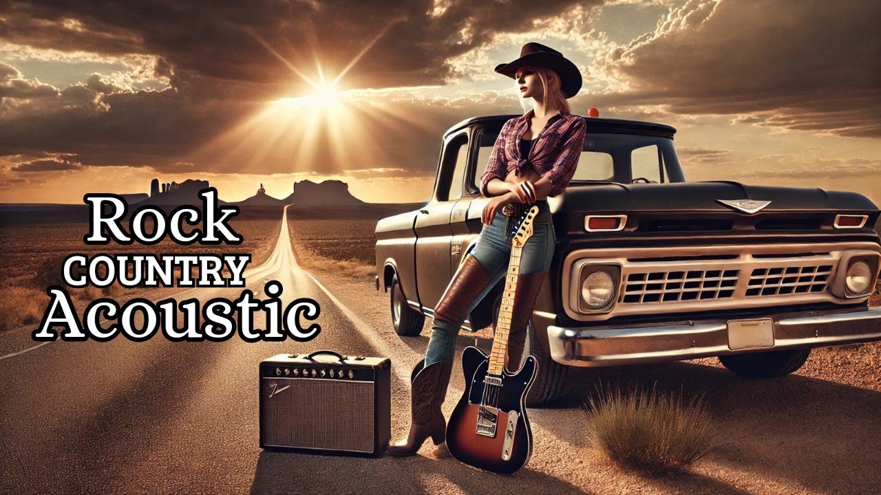 The best of Acoustic Country Rock for the Road Cowboy 🤠 - YouTube