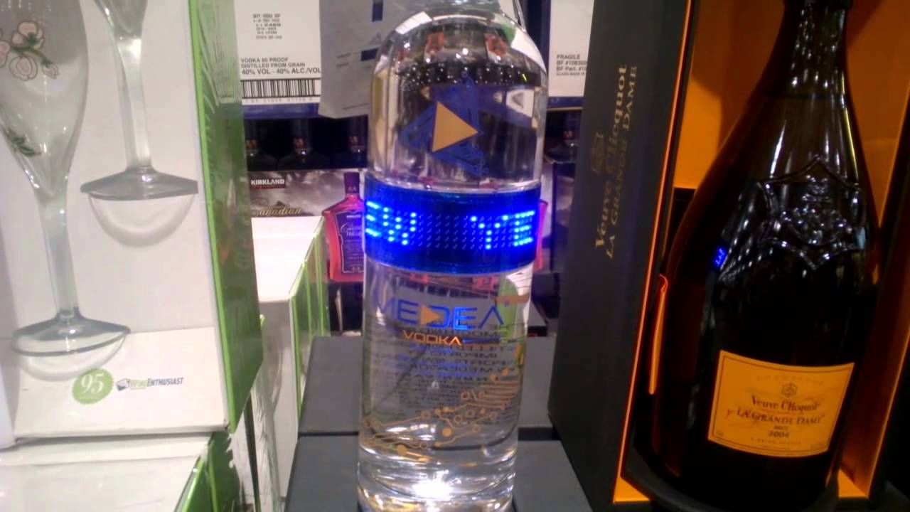 Cool Medea Vodka Bottle in Costco - YouTube