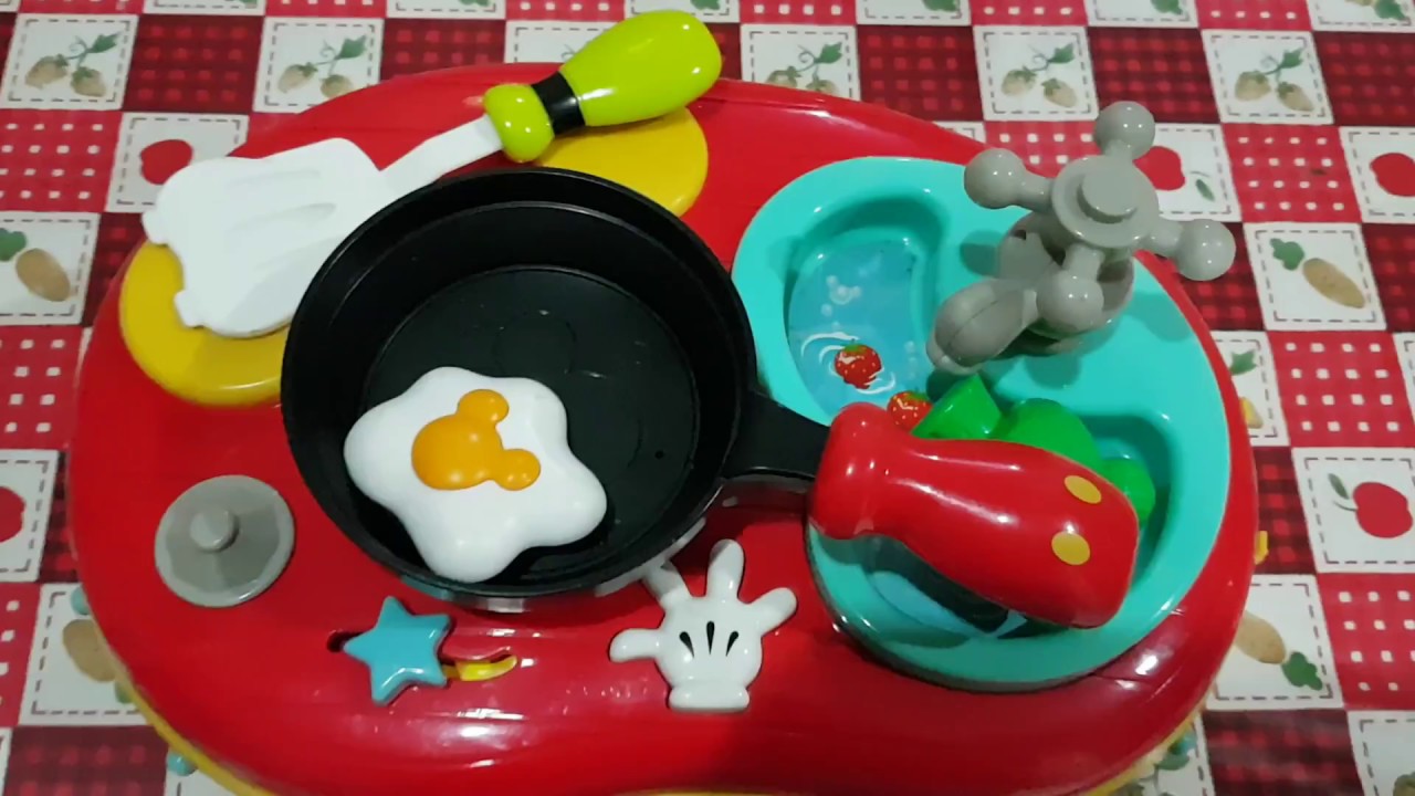 Mickey Mouse Cooking Toys how to COOK - YouTube