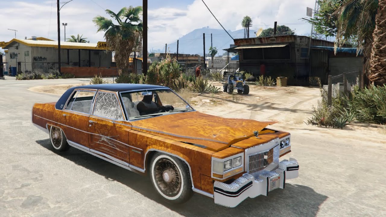 Cadillac Fleetwood Brougham 1985 Rusty - GTA V | EnRoMovies _REVIEW ...