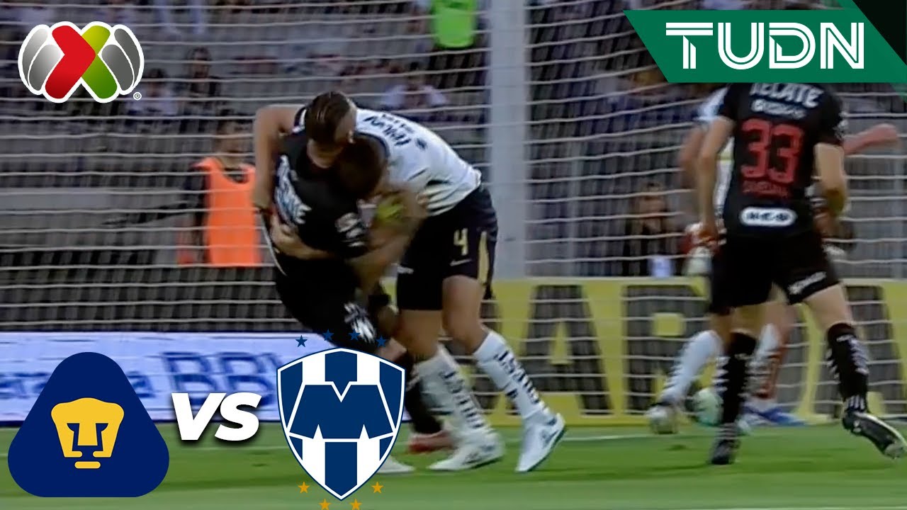 ¡Sergio Ramos y Licha Magallán se dieron con todo! | Pumas 0-0 ...