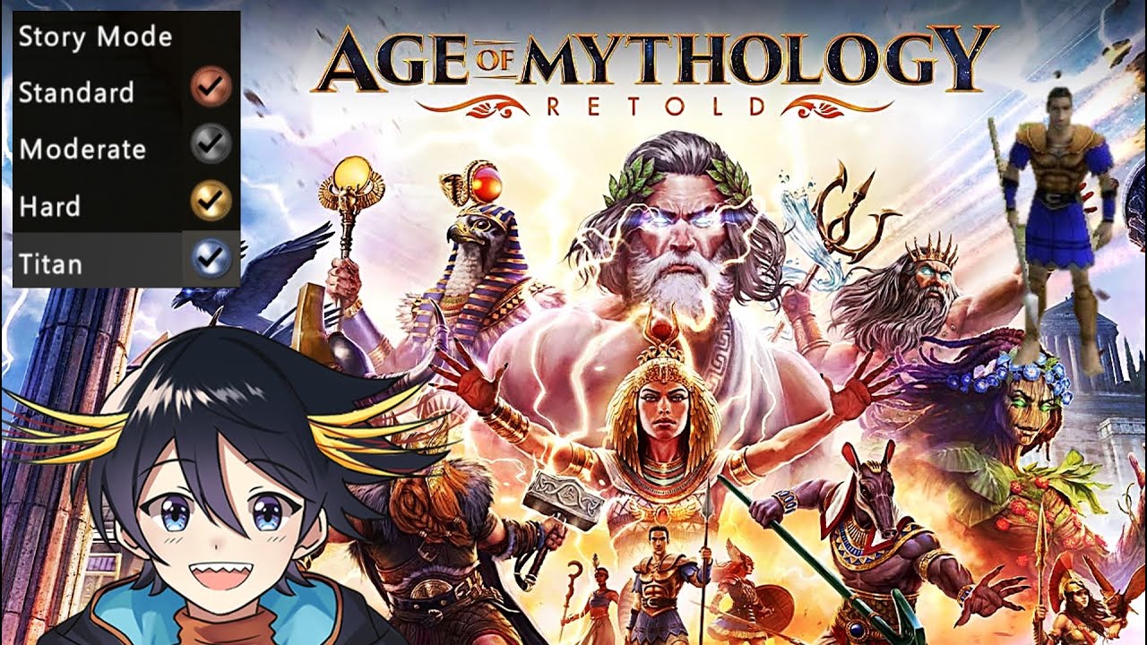 【Age of Mythology Retold】Campaña de Arkantos 13-14-15 en la máxima ...