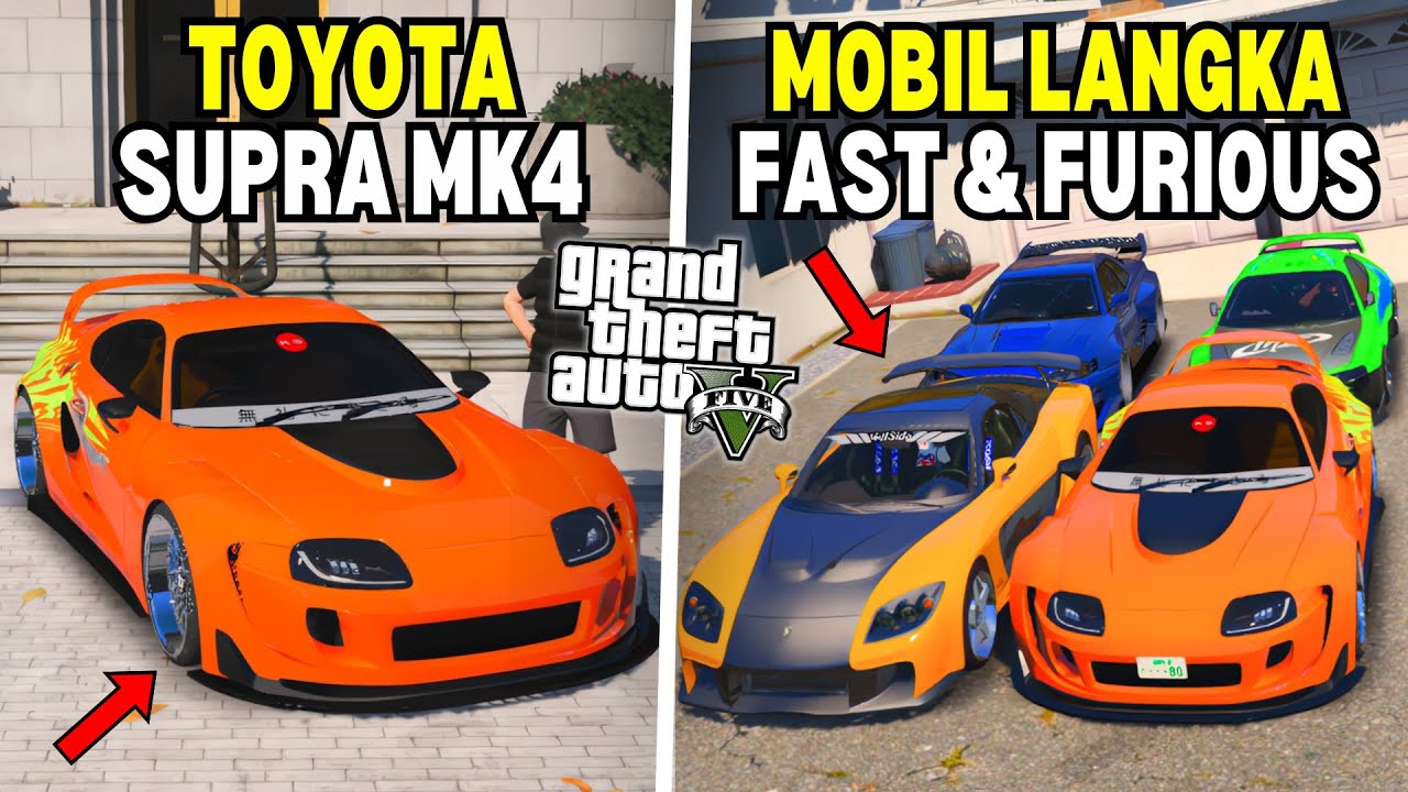Aku Koleksi Mobil Fast & Furious Paling Langka di GTA 5 MOD - YouTube