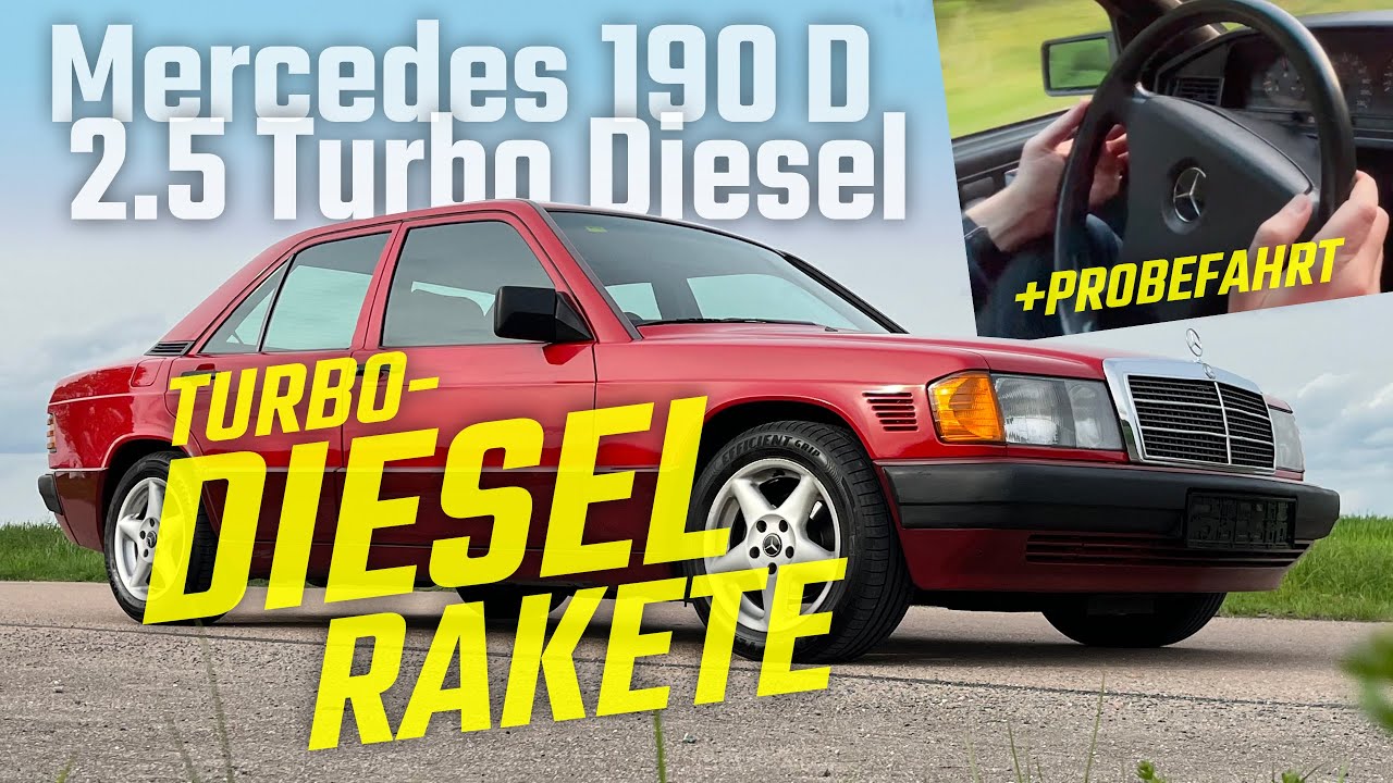 Mercedes w201 (1991) 190 D 2.5 Turbo Diesel – 5-Zylinder TurboDiesel ...