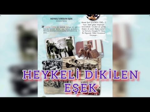 6.Sınıf Türkçe Heykeli Dikilen Eşek Dinleme Metni