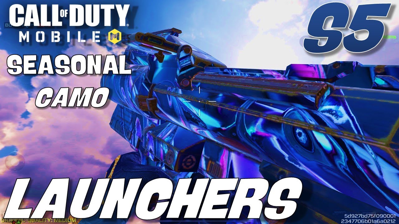 COD Mobile GAVE US SEASONAL CAMOS ON LAUNCHERS - YouTube