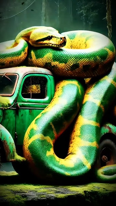 scary snake 🐍 Amazon Python #shorts #jungle #river #snakevideo #snake # ...