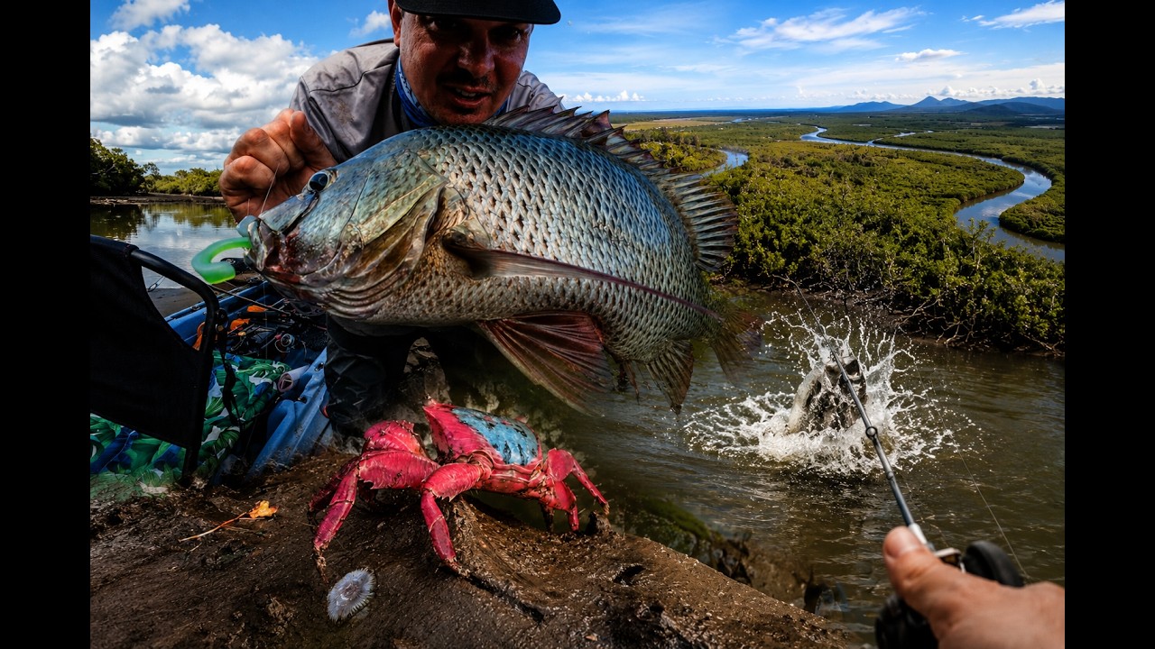 The Hunt For A Mangrove Jack | Epic Bycatch - YouTube