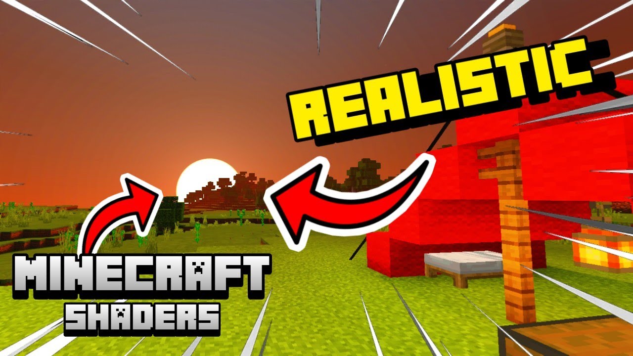 Best Ultra Realistic Shaders For Minecraft P.E. | Mcpe | Bedrock | IOS ...