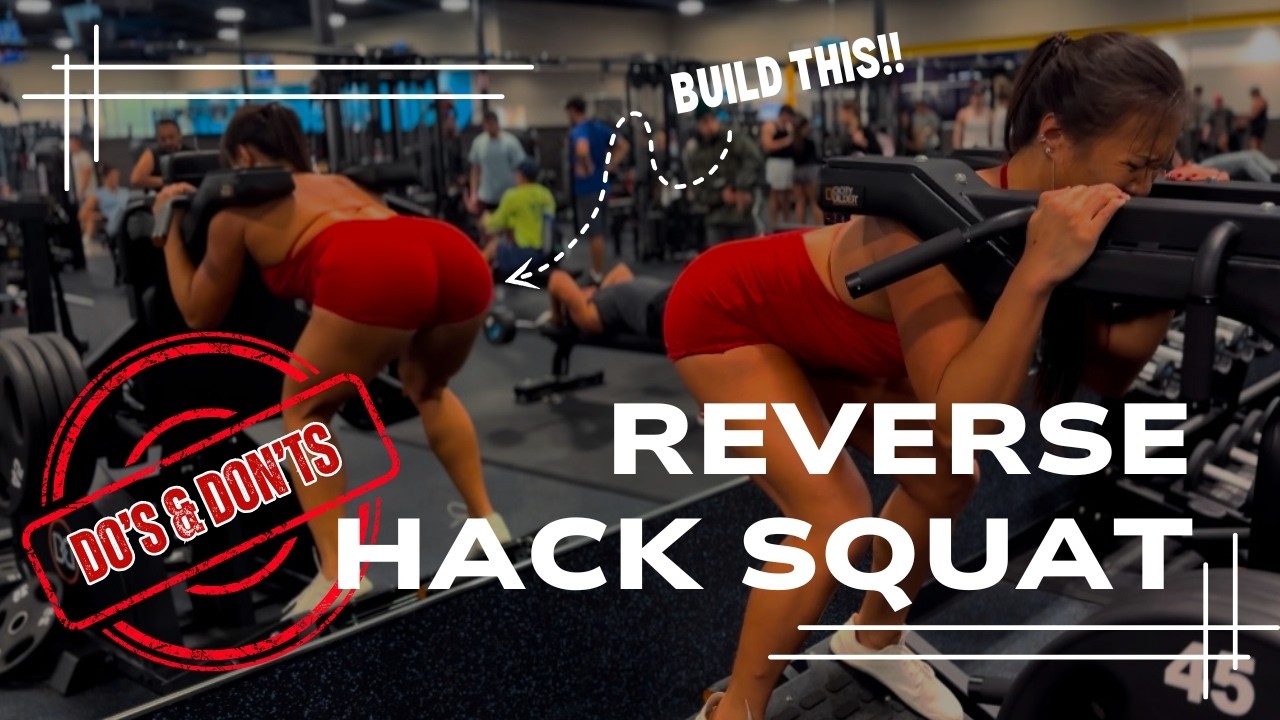 Reverse Hack Squats | Don't try these without watching THIS first ...
