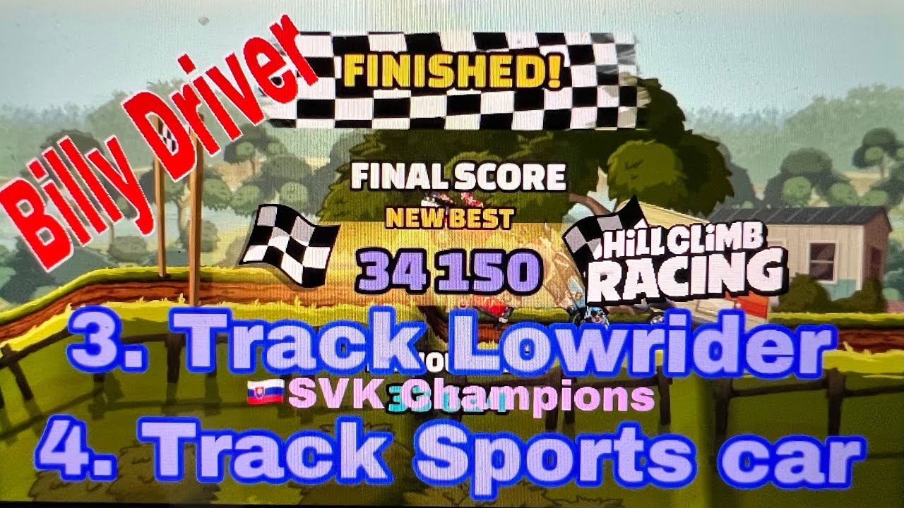 Hill Climb Racing 2 - 34,1K😄💪 in team event Billy Driver (35K ...