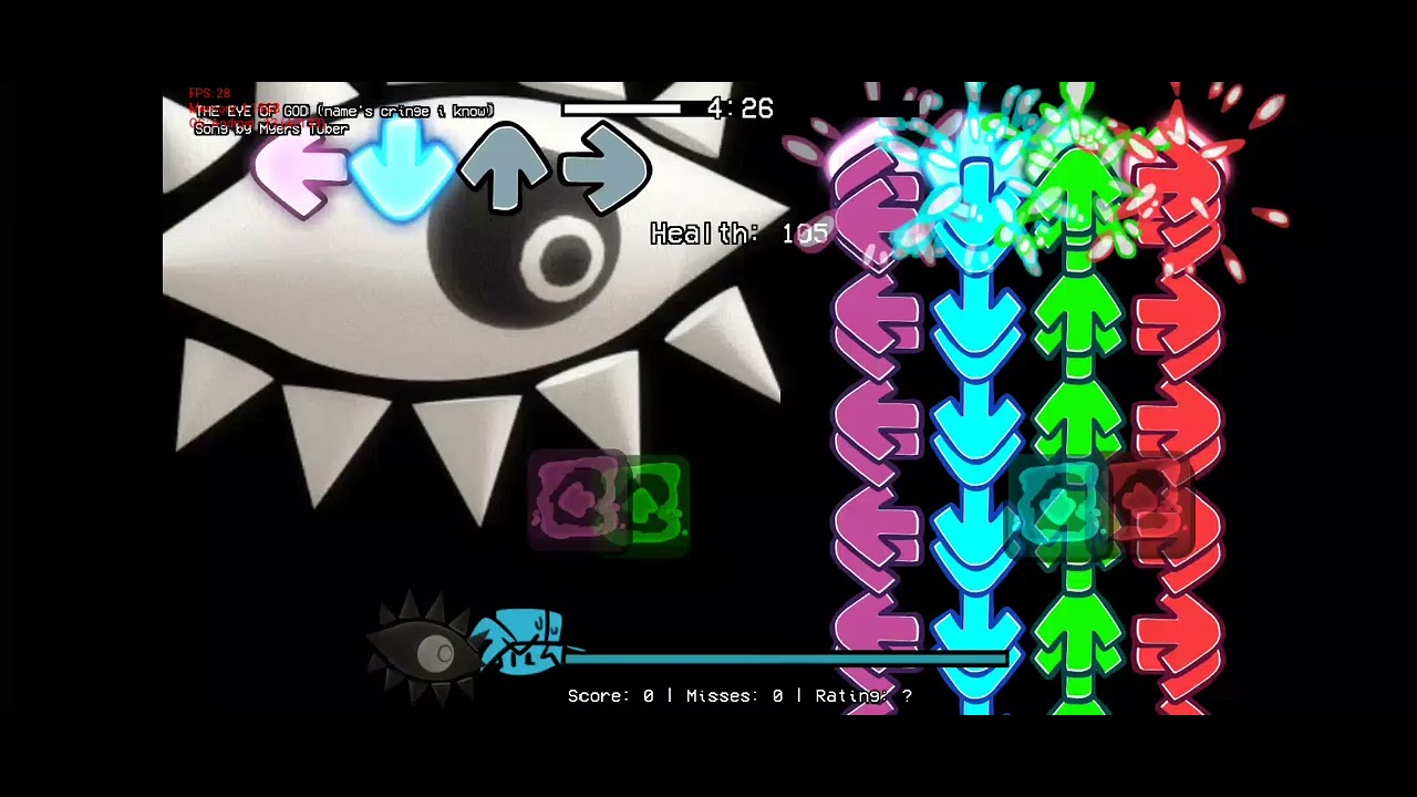 fnf mod bambi eyes of the god in android - YouTube