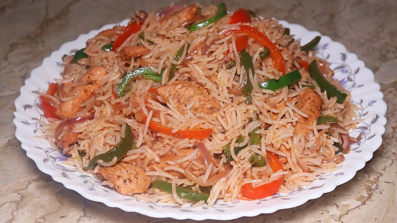 Fajita Rice Perfect For Dinner | Most Tastiest Rice by Aliza In The ...