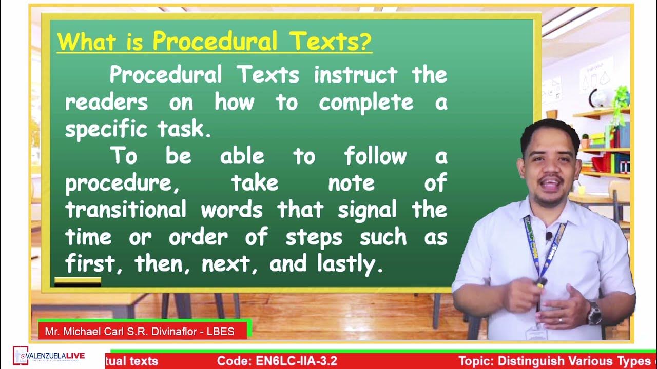 GRADE 6 ENGLISH Q2 DISTINGUISH VARIOUS TYPES OF INFORMATIONAL FACTUAL ...