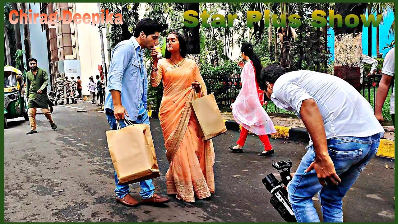 Dil Ko Tumse Pyar Hua Shooting ll Chirag Deepika Serial 🎬 BTS 📽️ Star ...