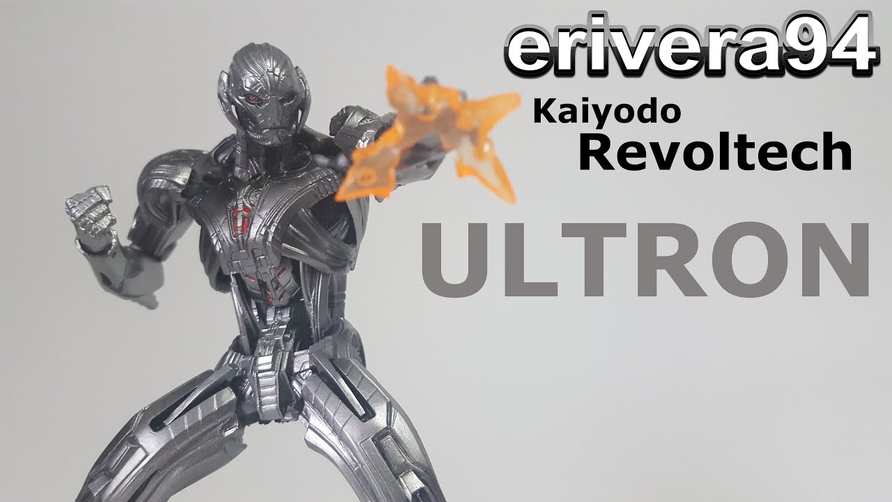 Kaiyodo Revoltech Ultron Figure Review and Comparison Avengers - YouTube