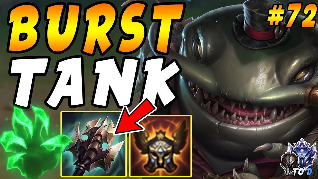 META DESTROYER Top Lane Tahm Kench + Titanic Hydra = FAST Stacks ...