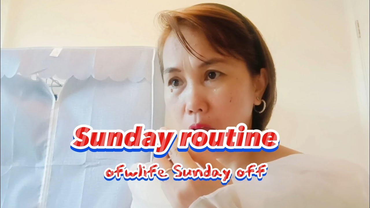 Sunday routine off day - YouTube