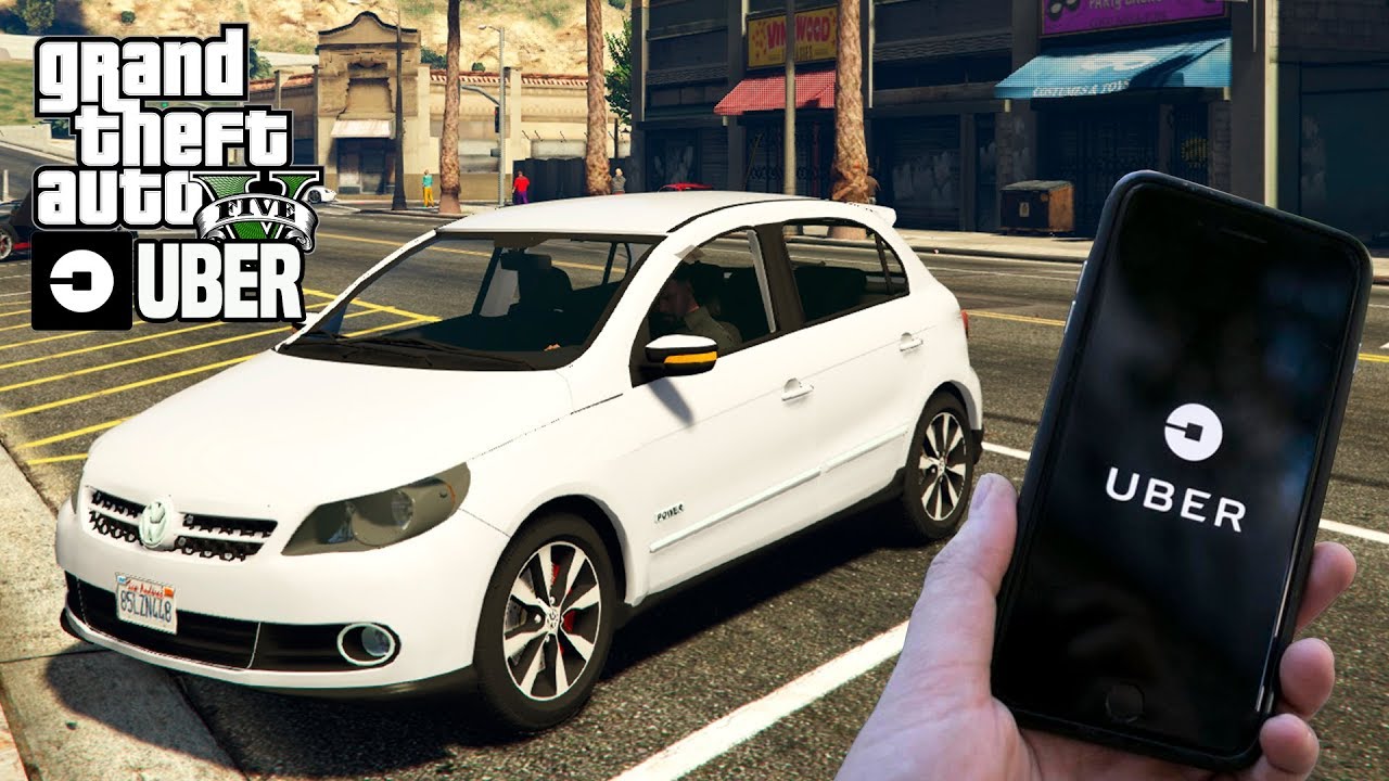 GTA V UBER #1: O íncio com o Melhor UBER da Cidade - YouTube