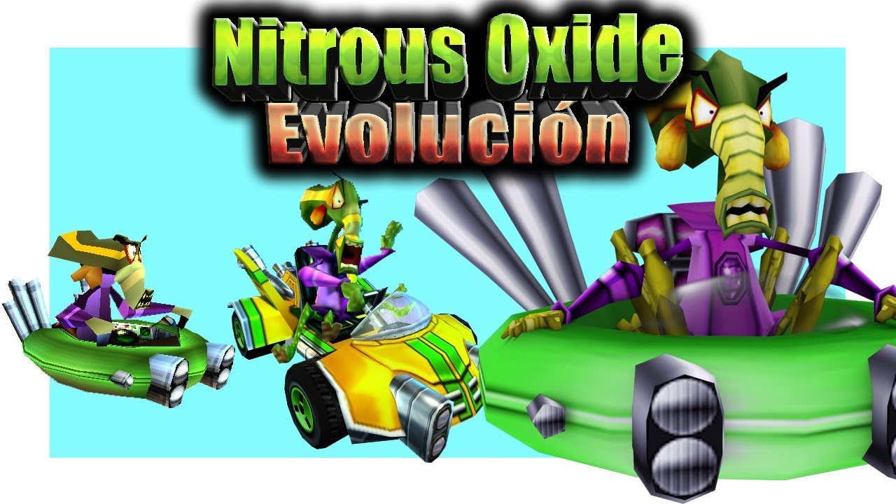 Evolución de Nitrous Oxide en Juegos de Crash Bandicoot (No Celular ...