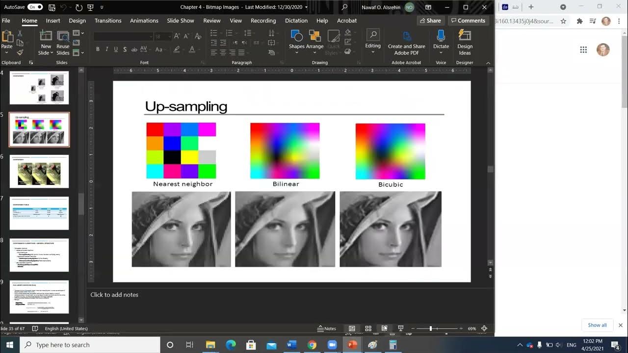 Class 24 CS281 Multimedia Systems Section 2 Chapter 4 Bi linear Interpolation 2 - YouTube