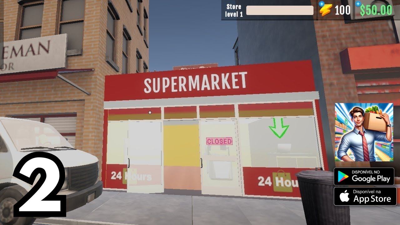 Supermarket Simulator 3d - Gameplay Walkthrough Part 2 - ( iOS, Android ...